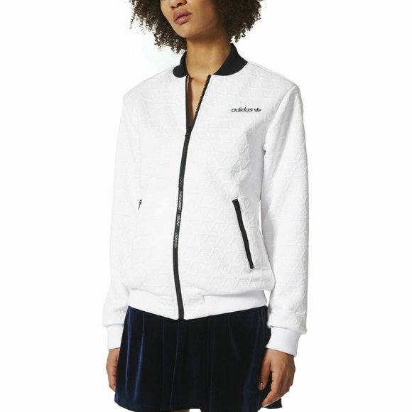 adidas Originals | Tops | Womens Adidas Originals Bomber Track Jacket ...